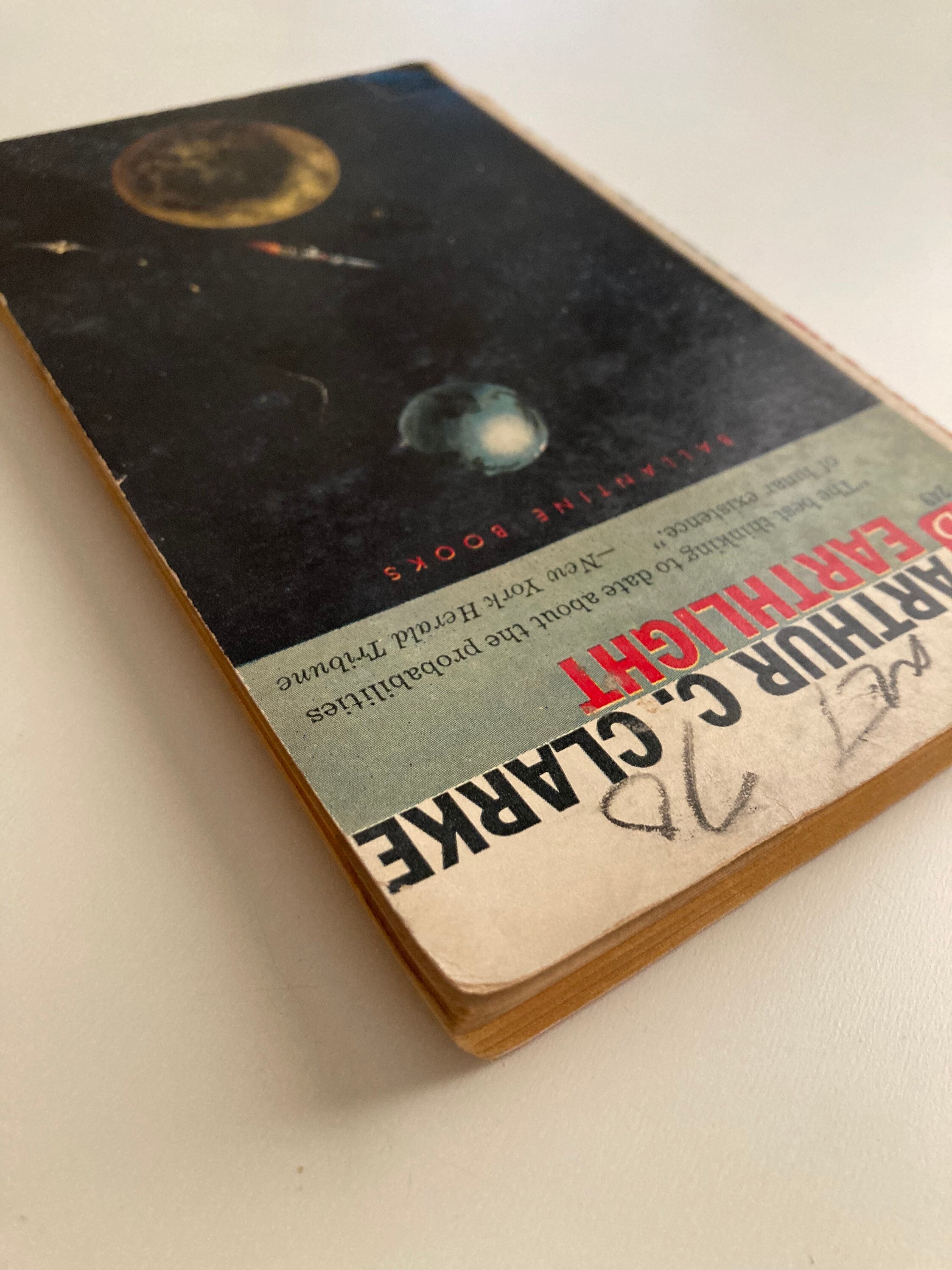2nd Printing Earthlight by Arthur C. Clarke ballantine | Etsy