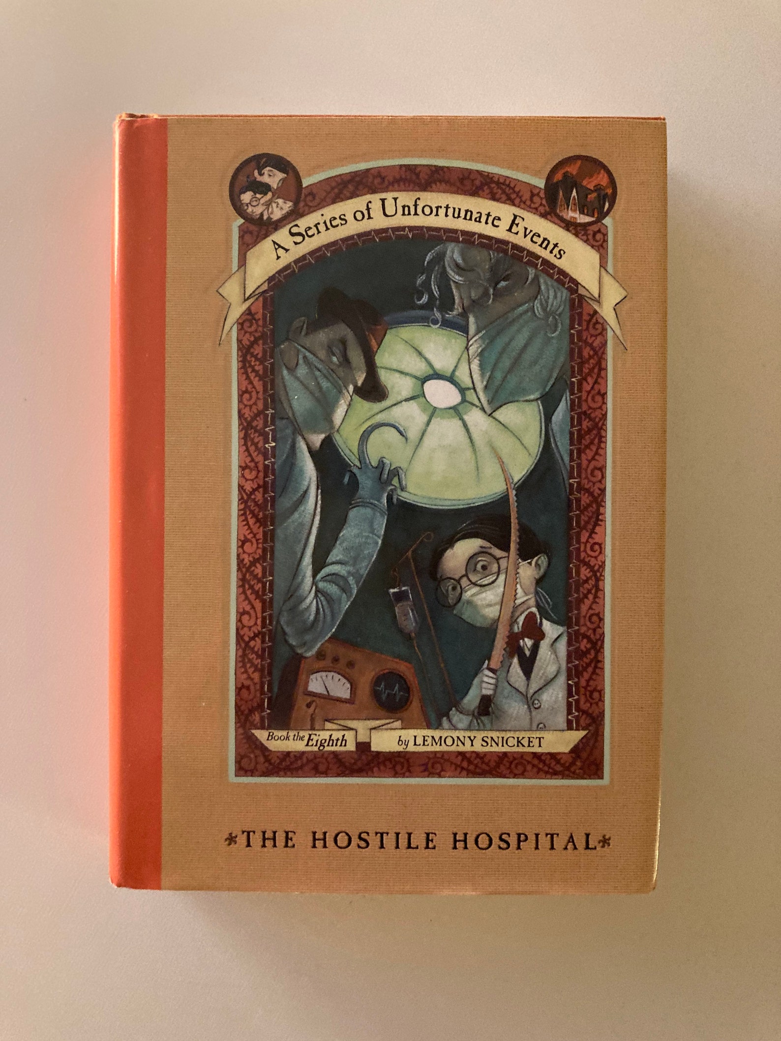 1st Edition The Hostile Hospital by Lemony Snicket 1st | Etsy