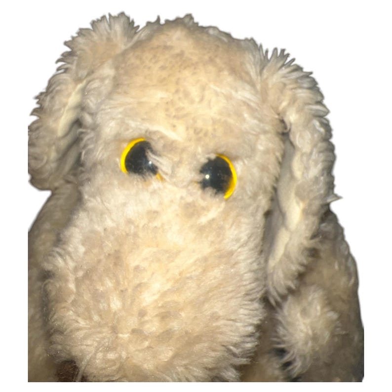 Le Mutt Dog Plush Stuffed Animal Francesca Hoerlein Floppy Puppy Beige ...