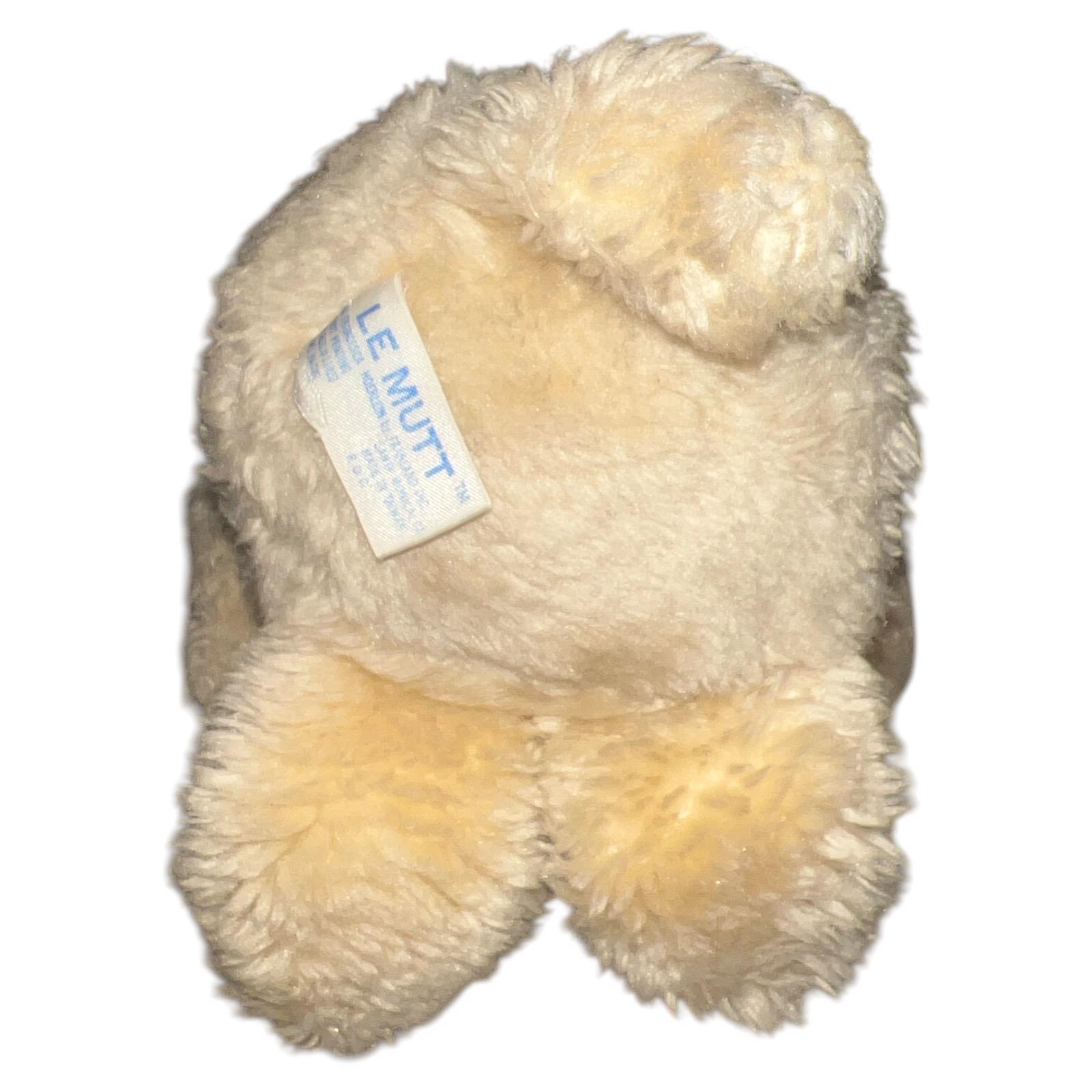 Le Mutt Dog Plush Stuffed Animal Francesca Hoerlein Floppy Puppy Beige ...