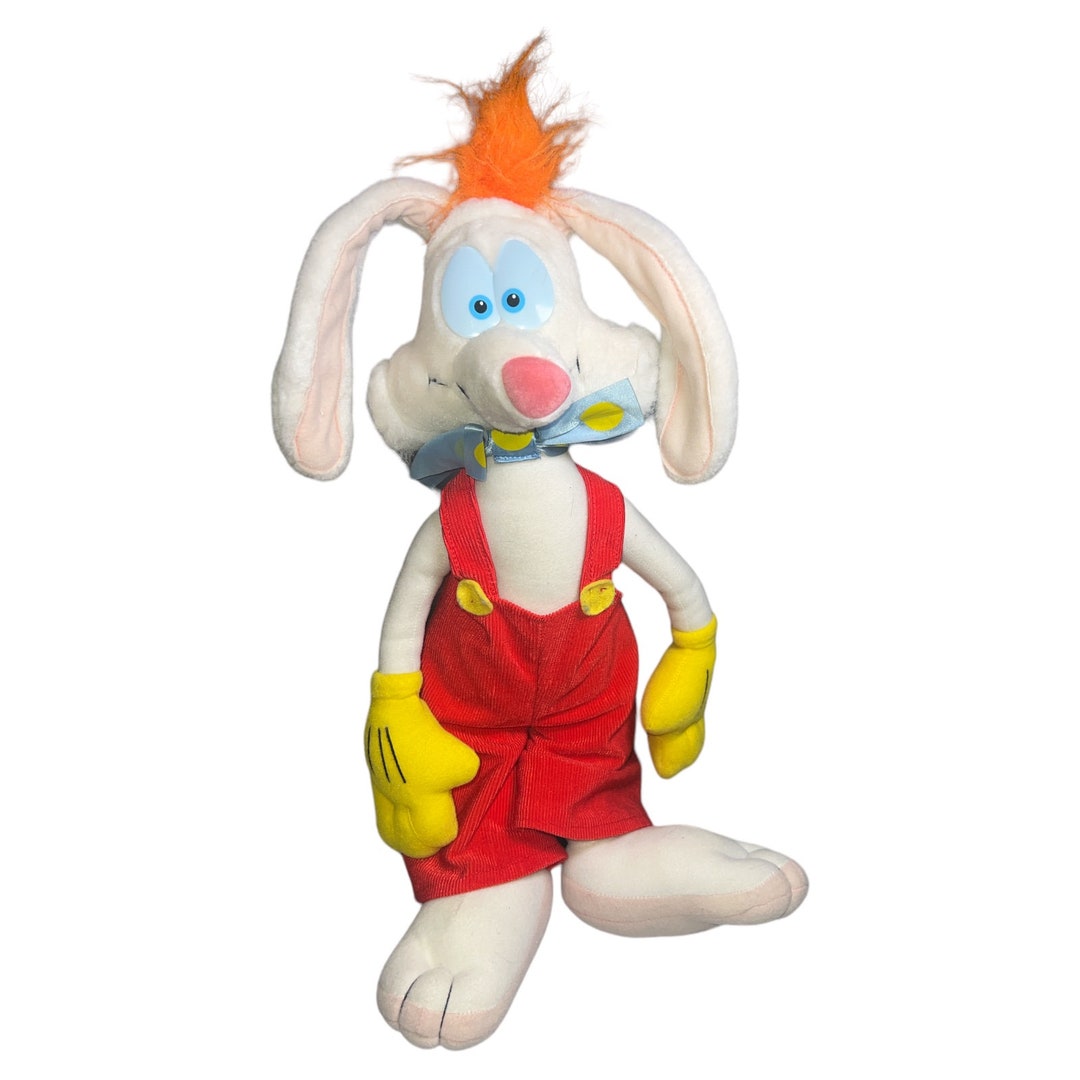 Vintage 1988 Disney's Roger Rabbit Playskool 18 Plush Doll Stuffed ...