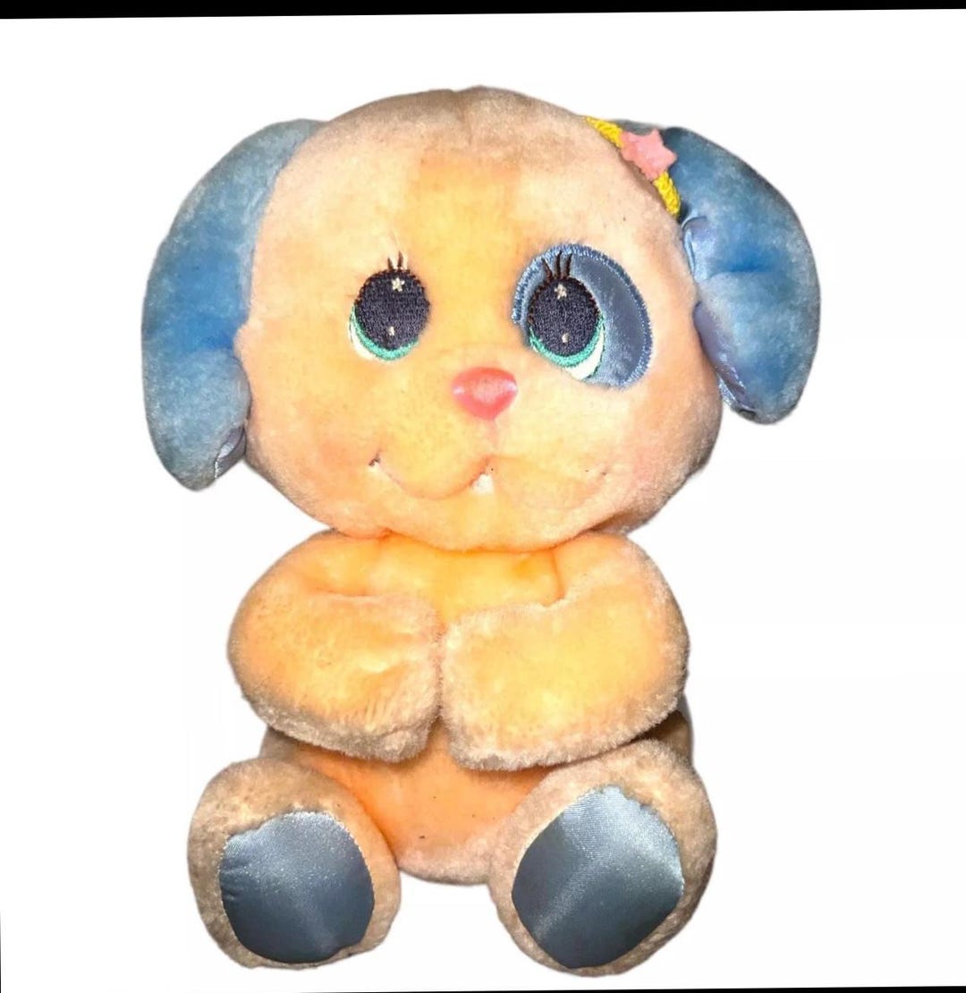 Mattel Angel Puppy Dog Bunny Plush 1985 Stuffed Animal Wings - Etsy
