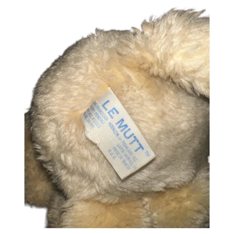 Le Mutt Dog Plush Stuffed Animal Francesca Hoerlein Floppy Puppy Beige ...