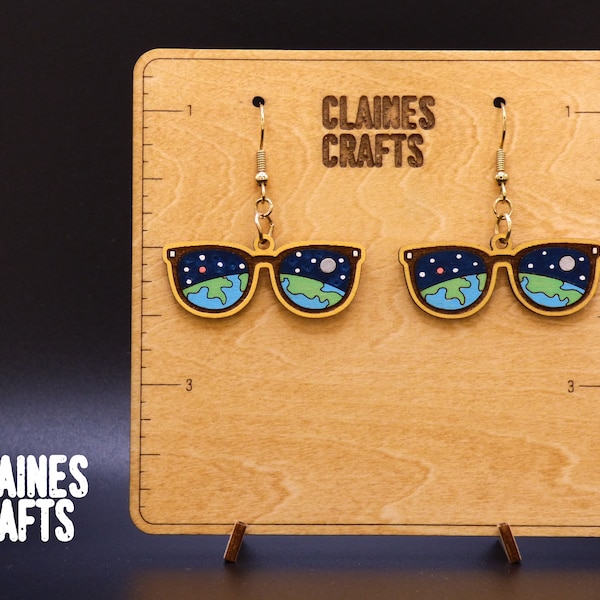 Space Earrings - Etsy