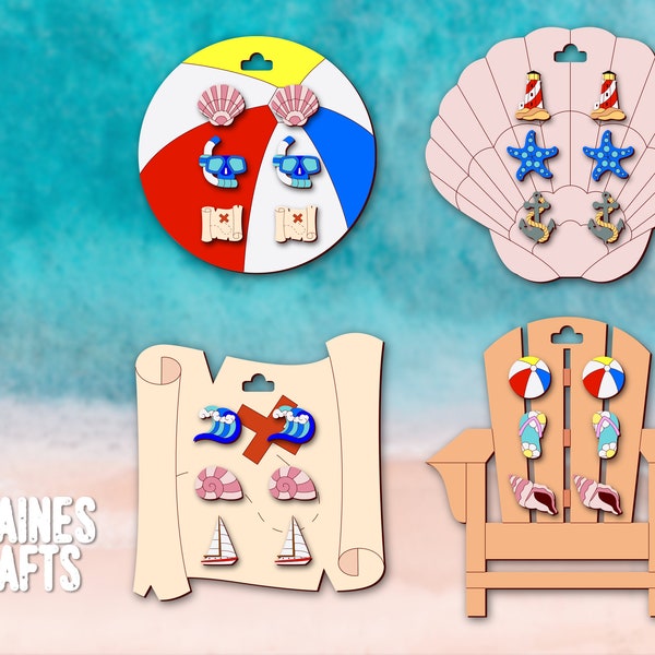 Nautical Earrings - Etsy