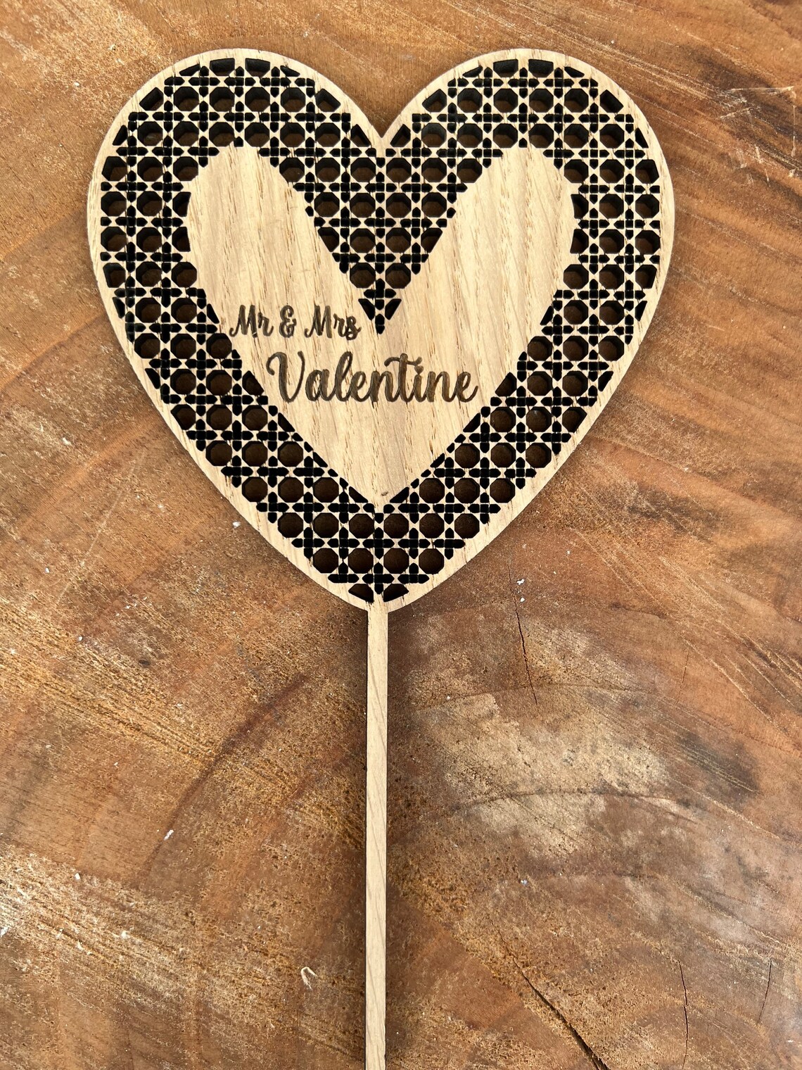 Cake Topper Rattan Rattan Cake Topper Wooden Cake Topper - Etsy