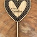 Cake Topper Rattan Rattan Cake Topper Wooden Cake Topper Cake Toppers ...