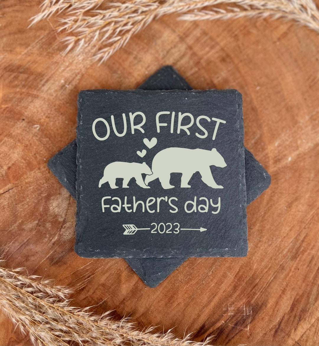 Father's Day Coaster Happy Father's Day Father's Day Gift Personalised ...