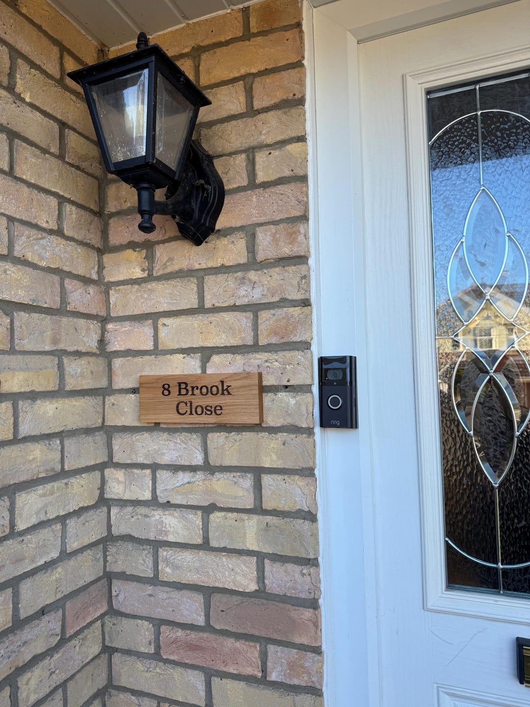 Personalised Solid Oak Sign| Door Sign| Home Sign| Bench Plaque| Wall ...