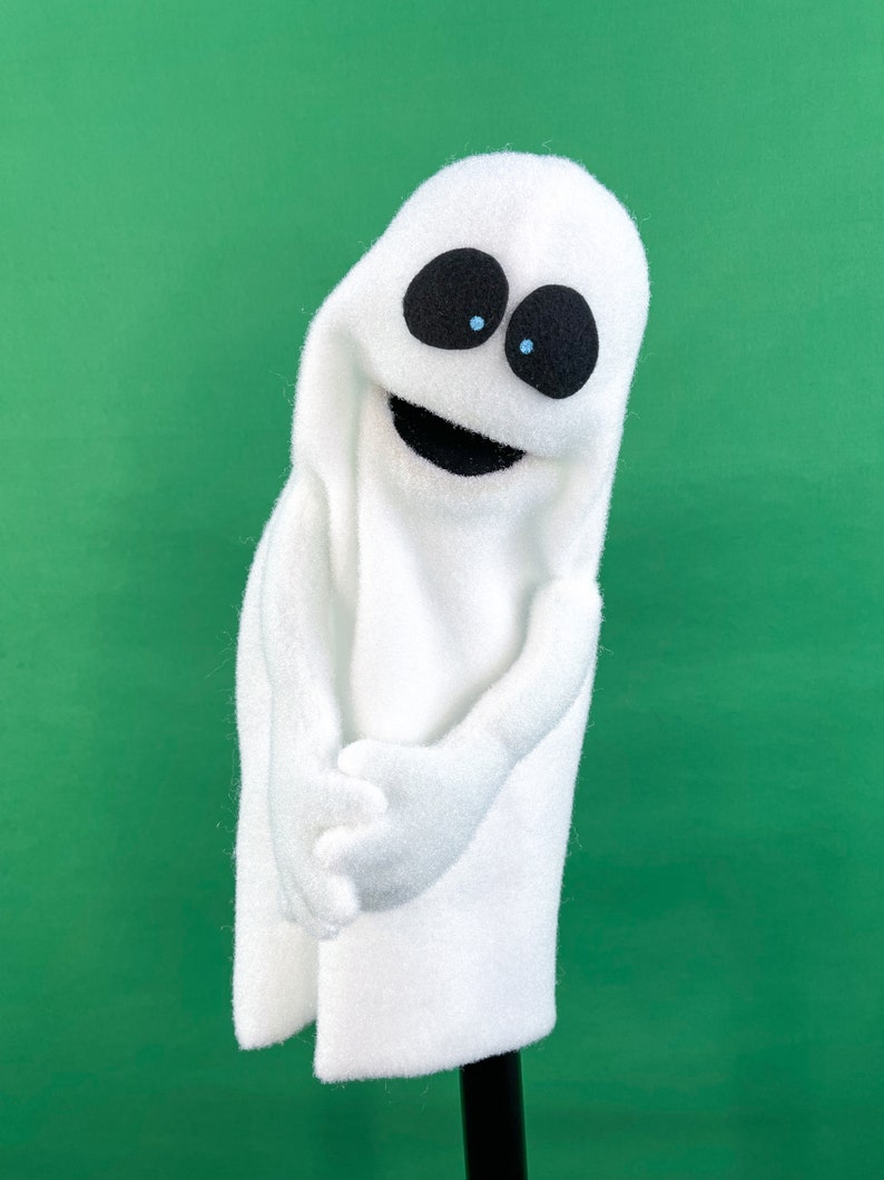Professional Hand Puppet - Adorable Ghost - Muppet Style Character ...