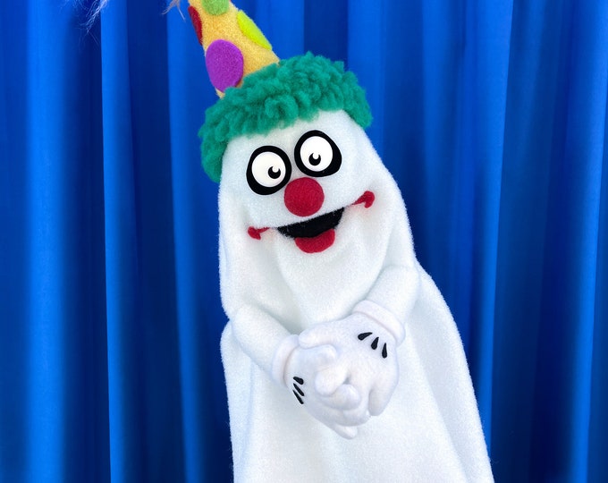 Professional Hand Puppet - Hilarious Ghost Clown - Etsy