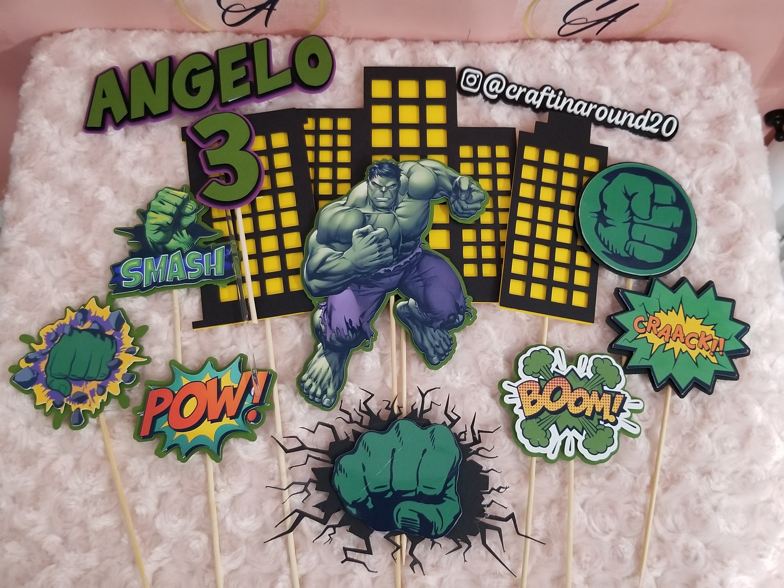 Hulk Caketopper - Etsy