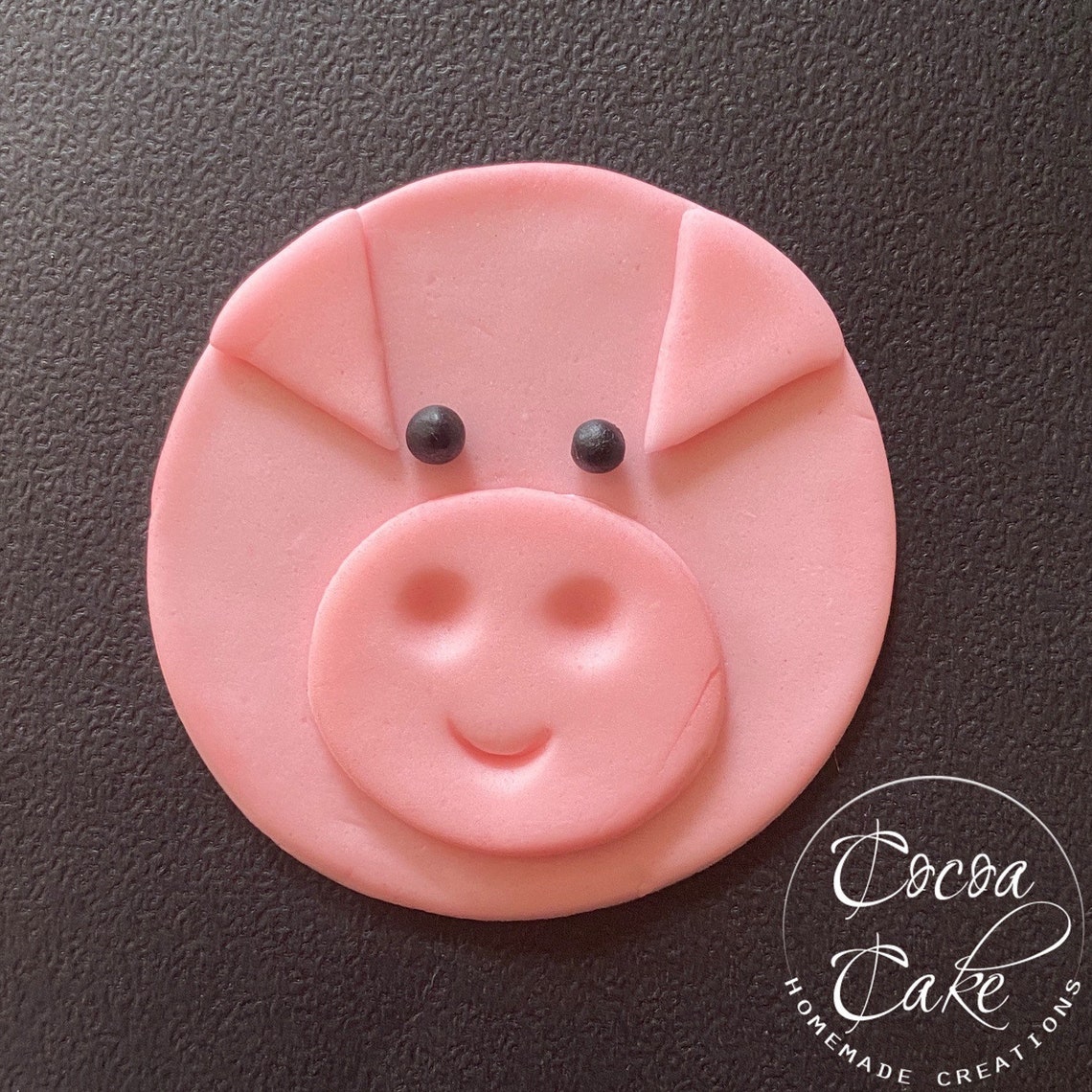 Handmade Fondant Cute Animal Cupcake Toppers - Etsy UK