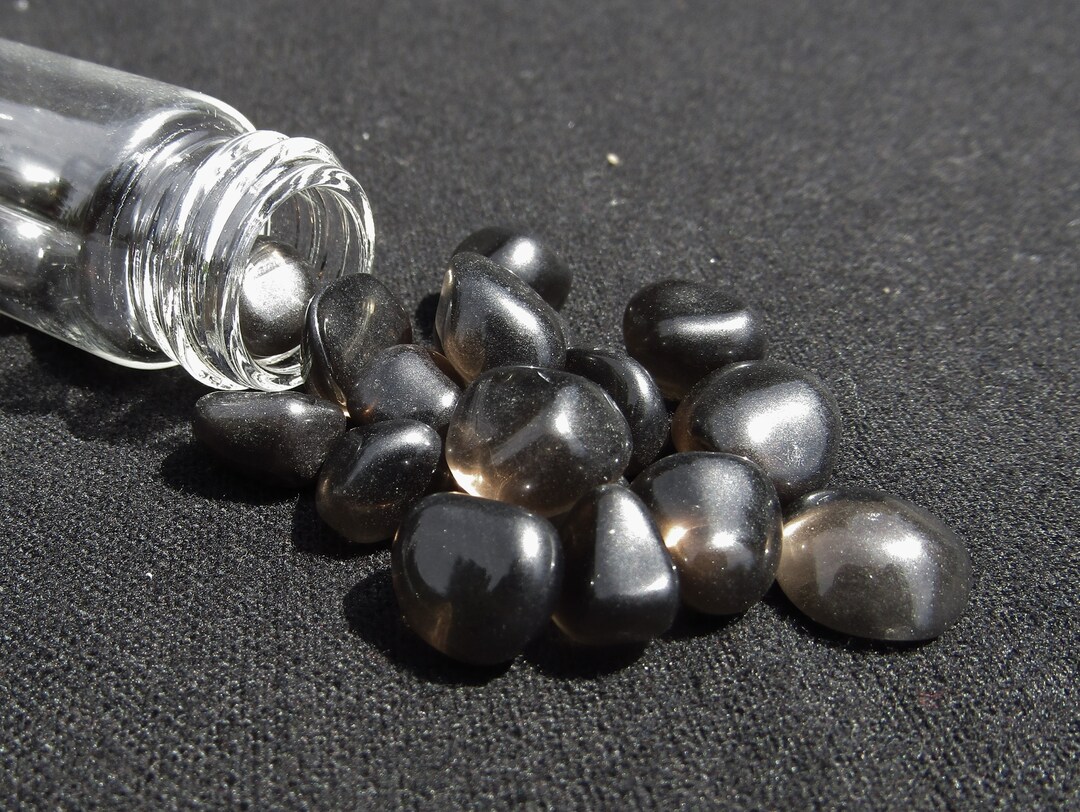 Tumbled Apache Tears Obsidian Nodules: Jewelry Making & Beading - Etsy