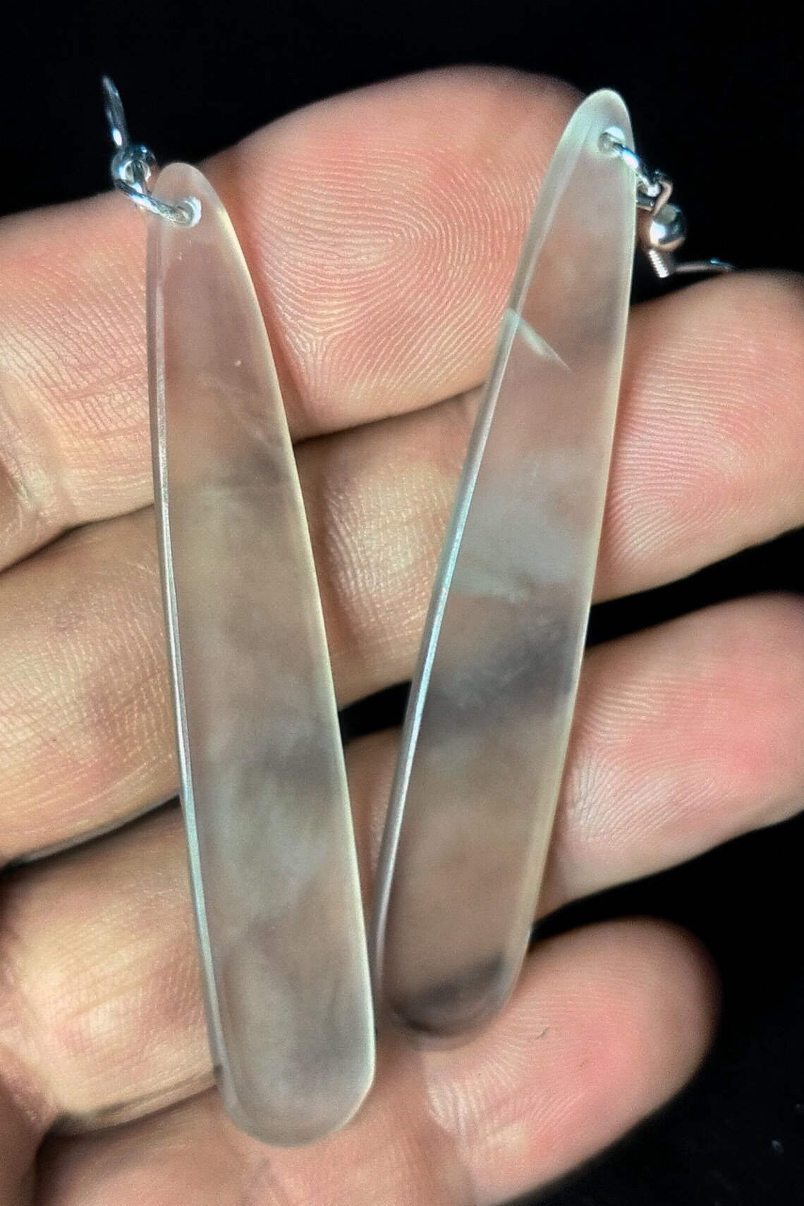 RARE Optical Grade Omphacite Jade From Oso, WA, Handmade Dangle ...