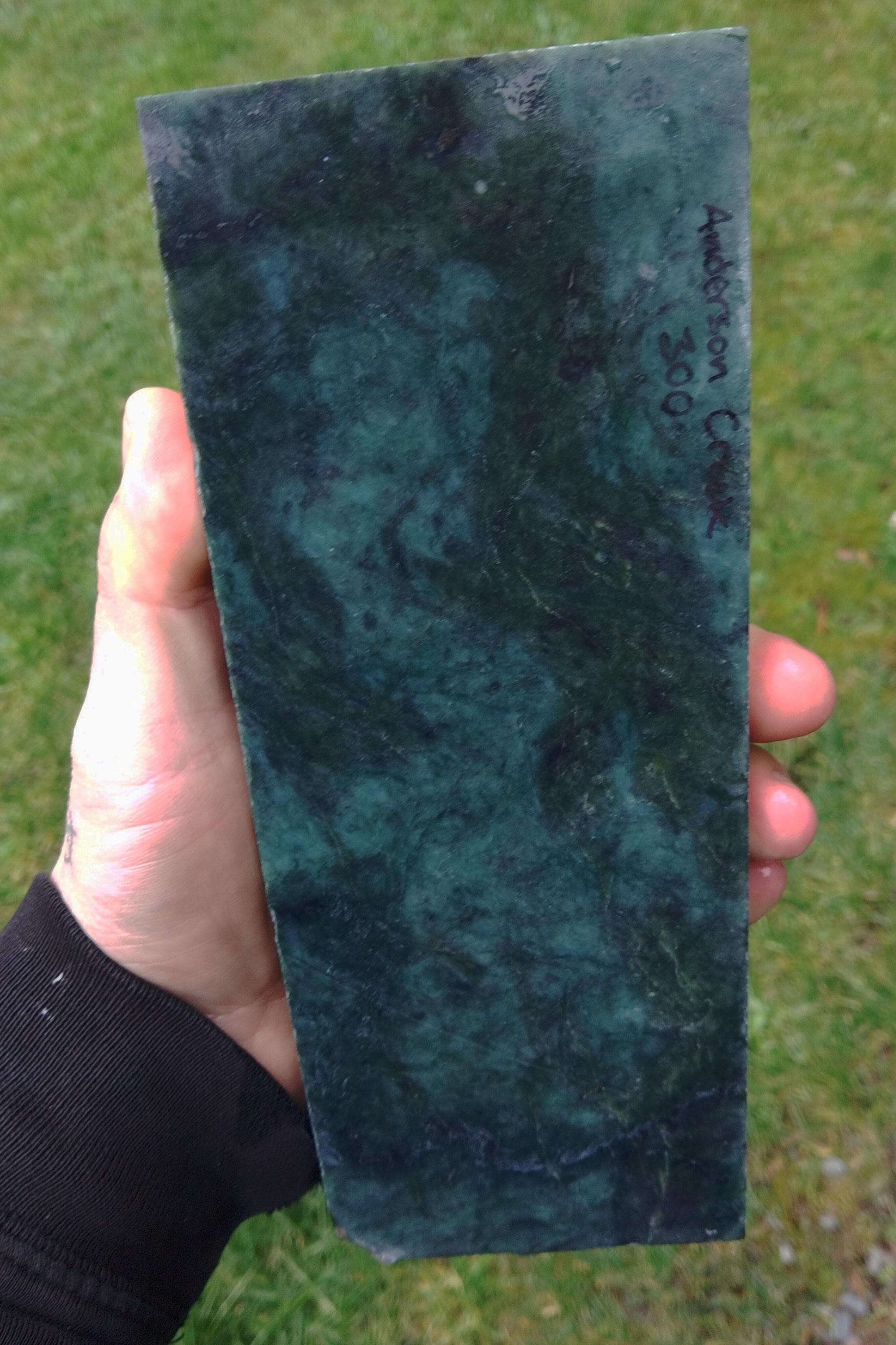 Blue/green Jade From Darrington Washington, Large Rough Slab for ...
