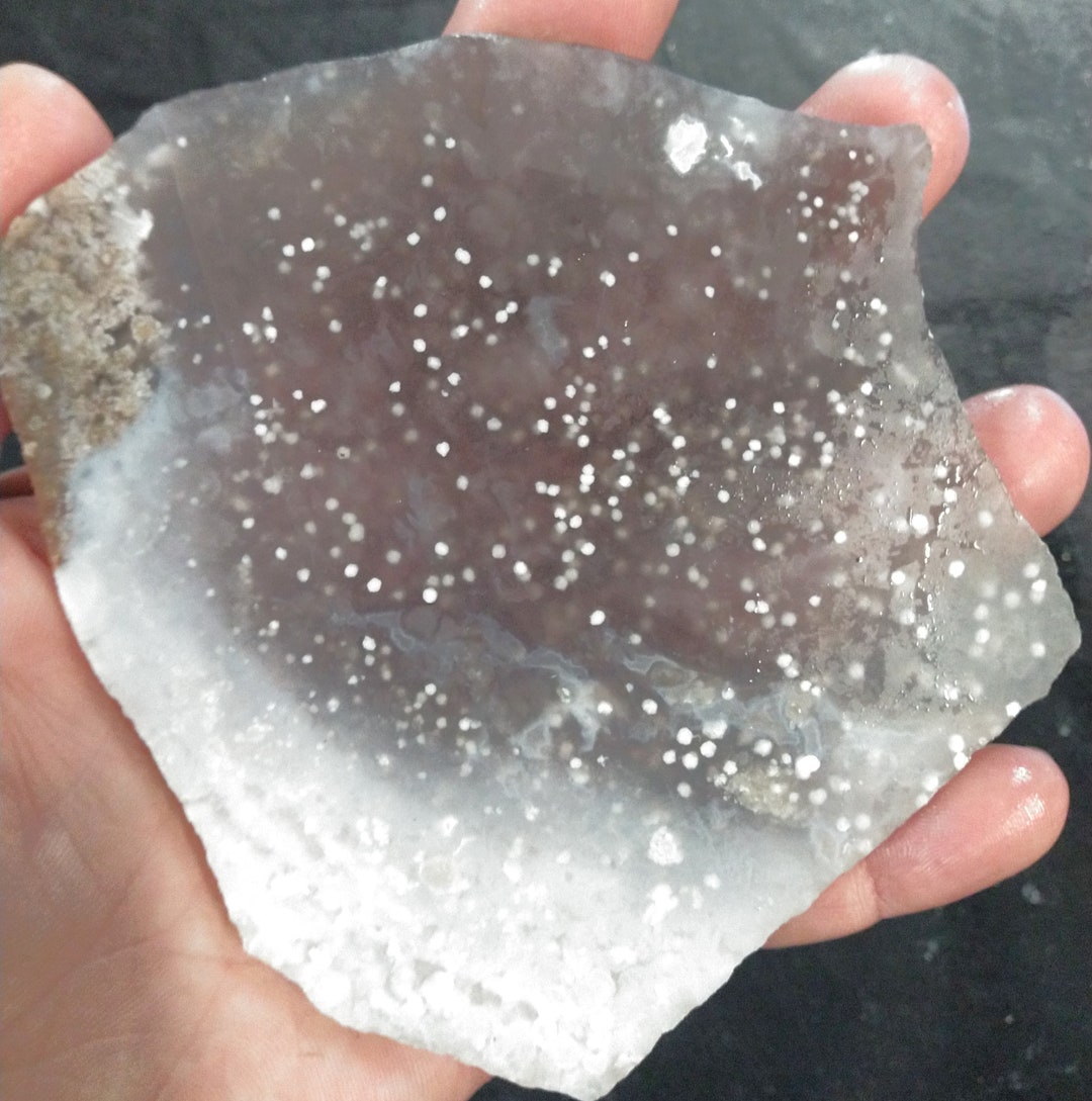 RARE Snowflake Agate From Tower Hill WA Thick Slab for Lapidary - Etsy