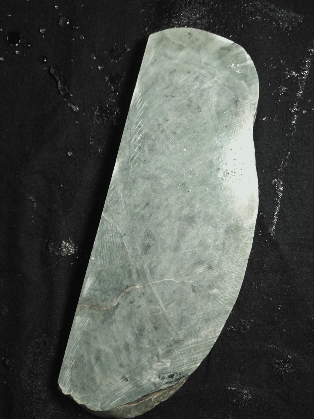 Blue/green Jade From Darrington Washington, Large Thick Rough Slab for ...