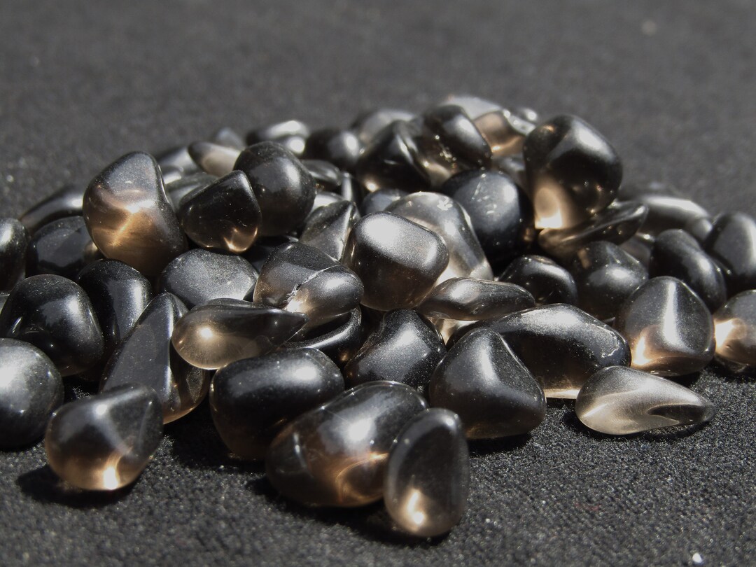 Assorted Tumbled Apache Tears Obsidian Nodules for Beading, Jewelry ...