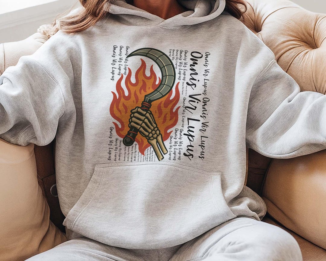 Red Rising Hoodie: Omnis Vir Lupus, Darrow, Reaper, Howler - Etsy