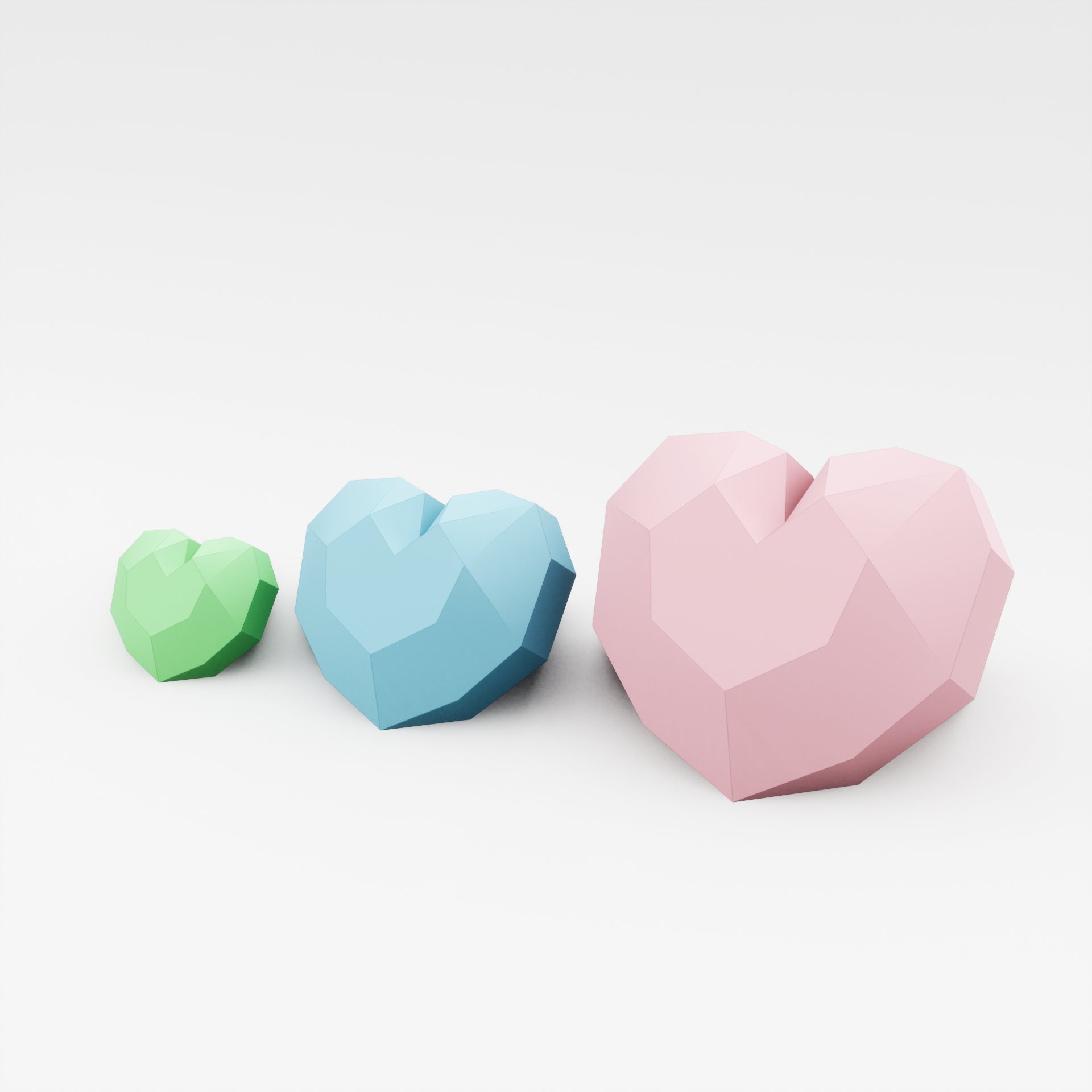 Paper Craft Wing With Heart, Papercraft 3D Decor, DIY Gift Love ...