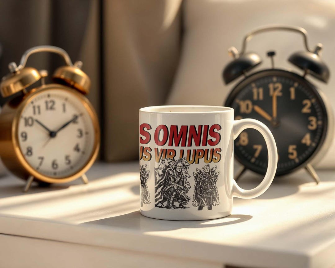 Sevro Omnis Vir Lupus, Red Rising Merch, Howler Mug - Etsy
