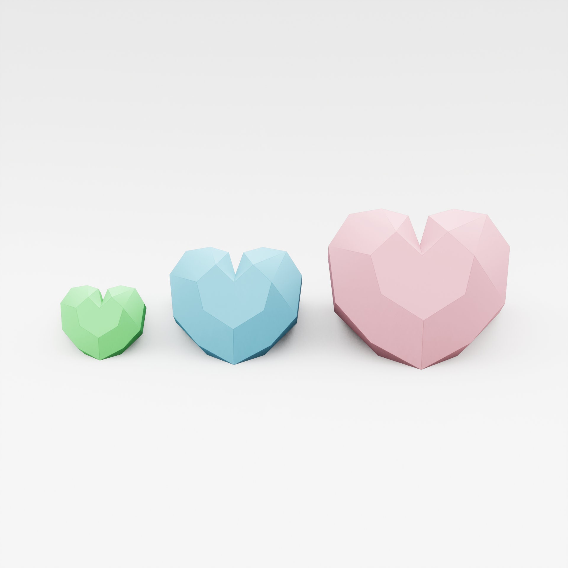 Paper Craft Wing With Heart, Papercraft 3D Decor, DIY Gift Love ...