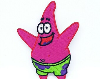 Patrick Star Iron On - Etsy