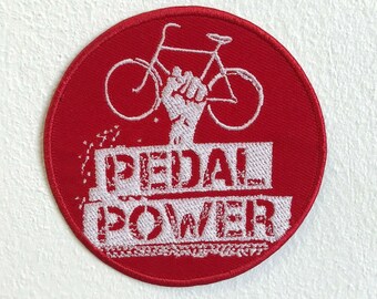 Pedal Power Patch - Etsy