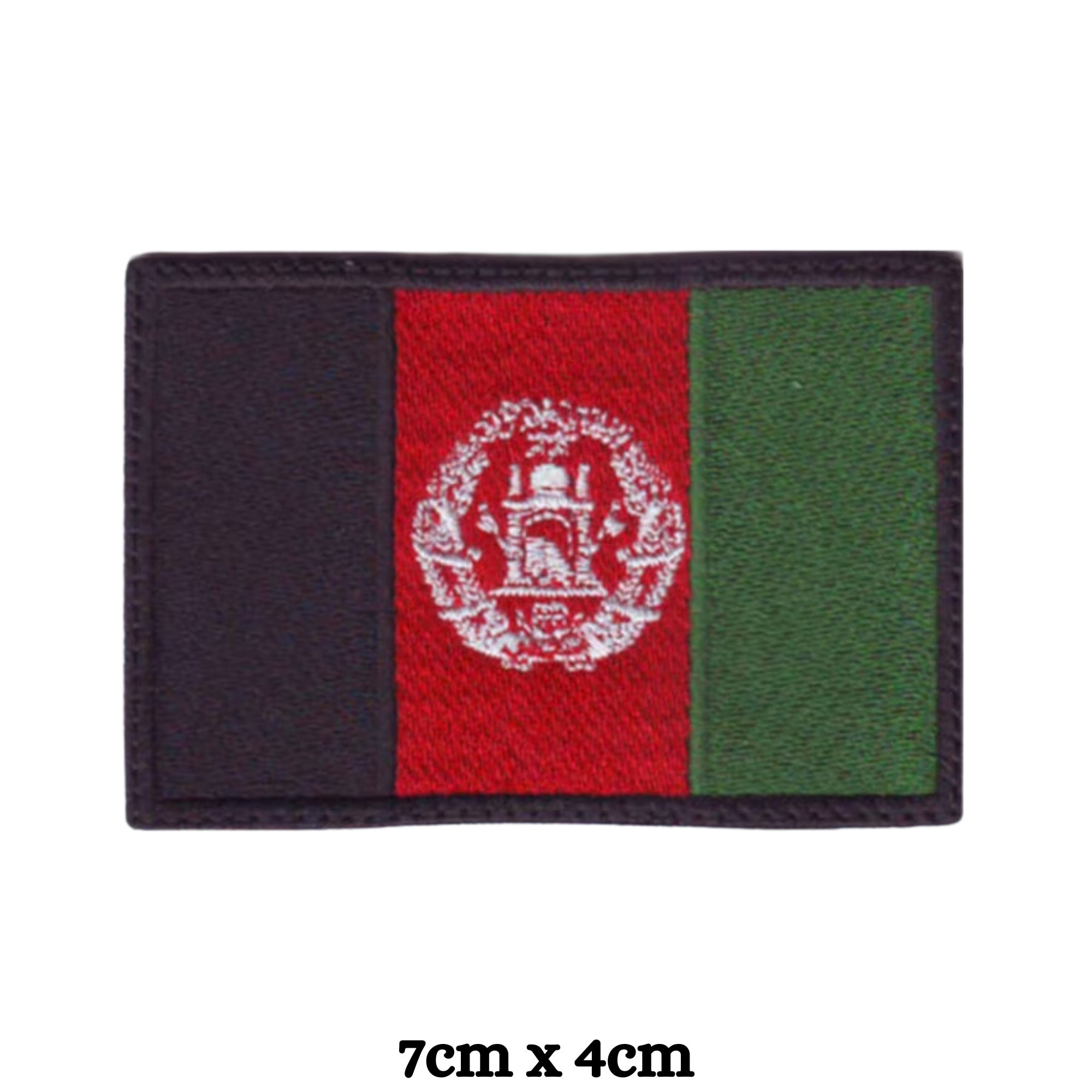Afghanistan Country Flags for Jacket Jeans Clothes Iron on or Sew on ...