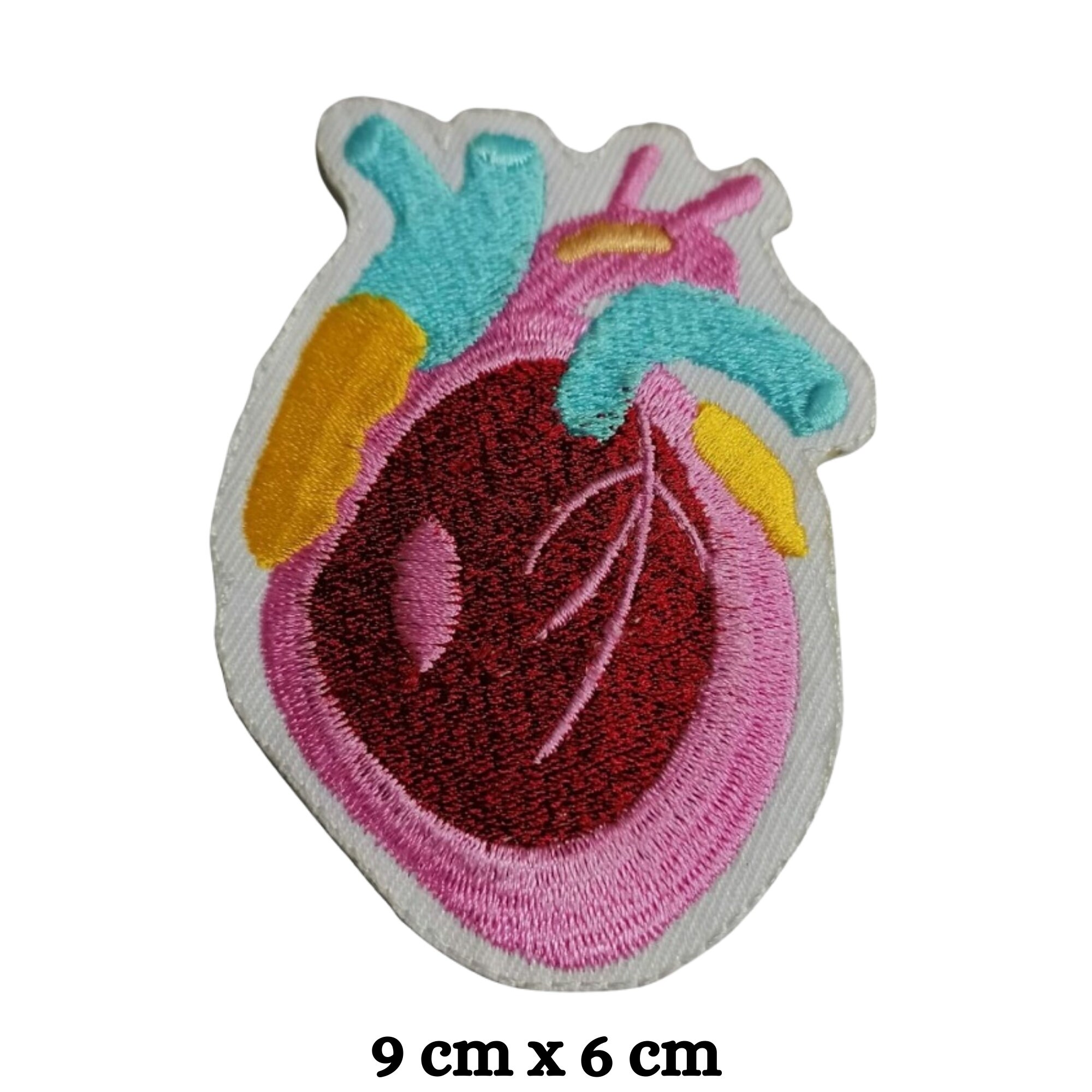 Human Organs Embroidery Patches Iron on / Sew on Jackets Jeans Hospital ...