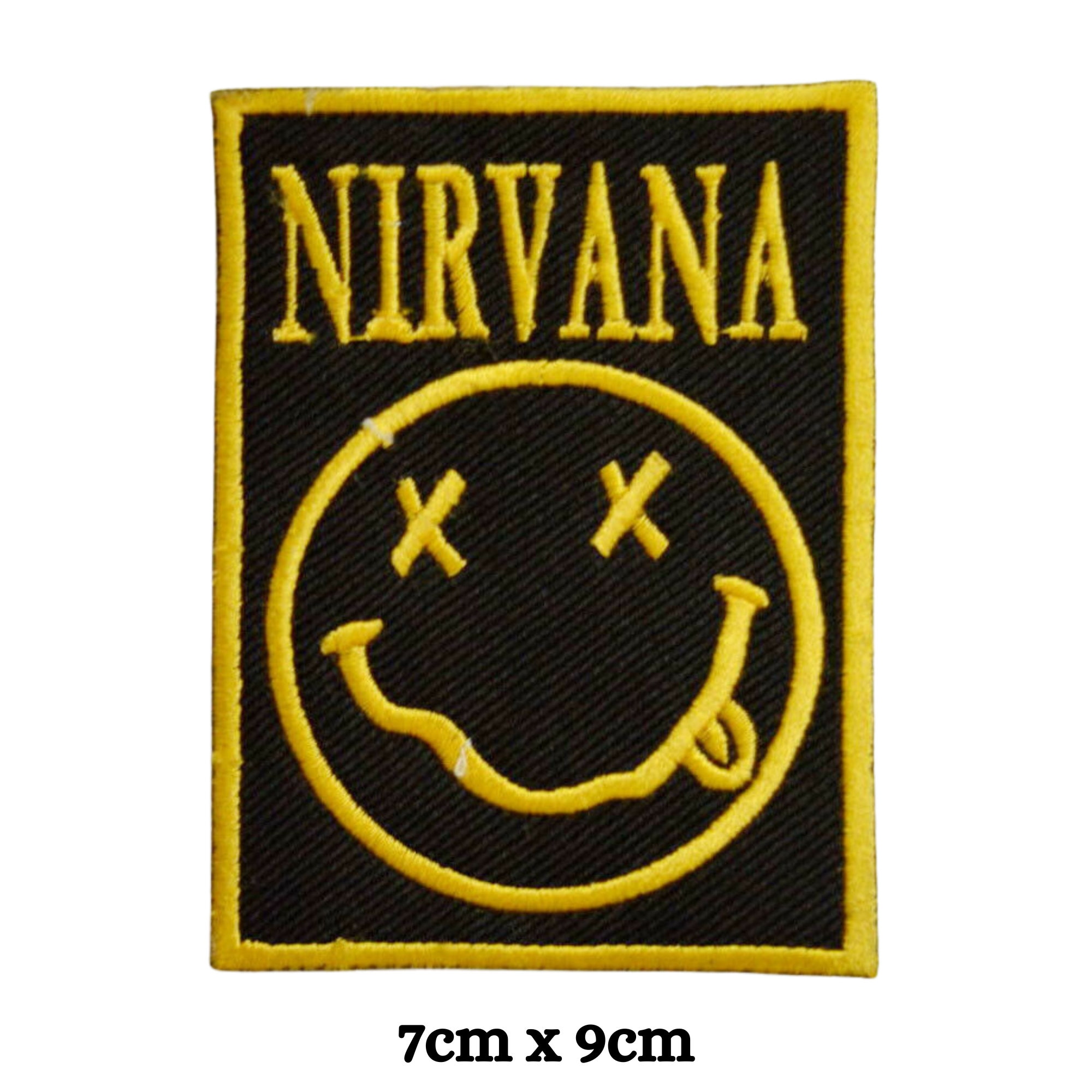 Nirvana Rock Music Band Iron or Sew on Embroidered Patch - Etsy