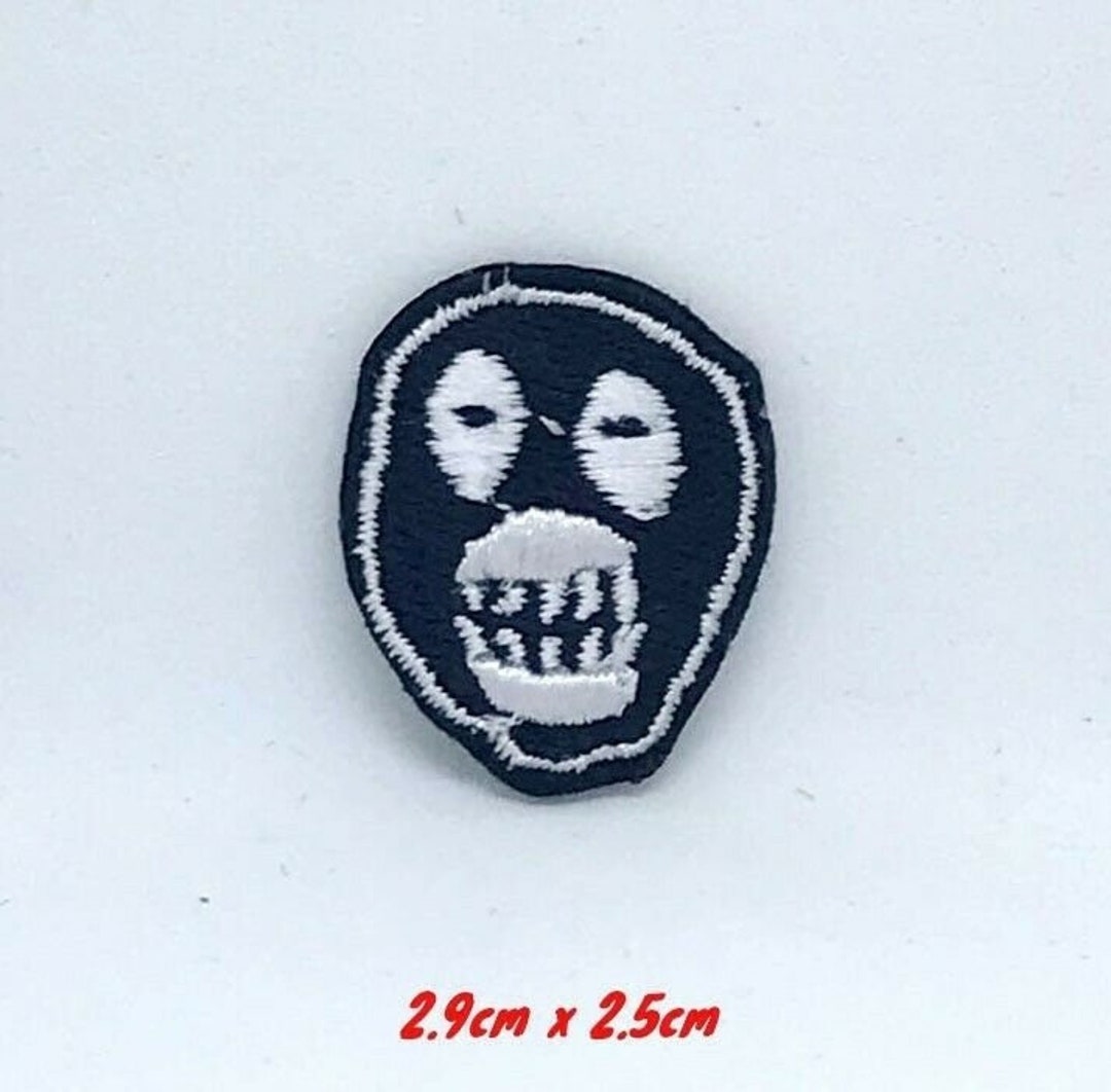 Mighty Boosh Mask Logo Small Iron on Embroidered Patch Badge - Etsy