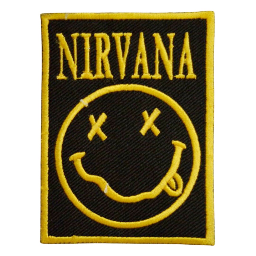 Nirvana Rock Music Band Iron or Sew on Embroidered Patch - Etsy