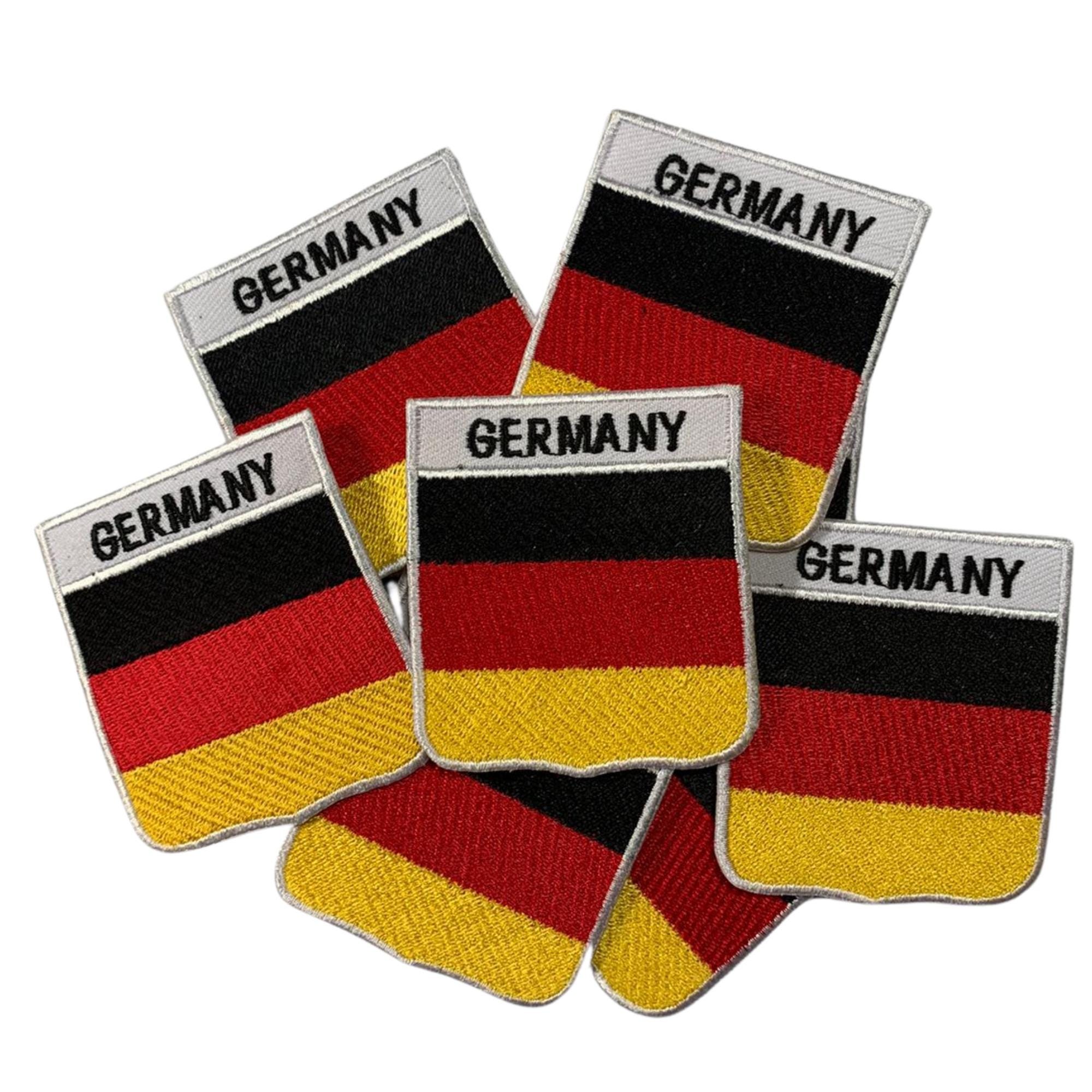 All World International Country Shield Flag With Name Iron on Patch ...
