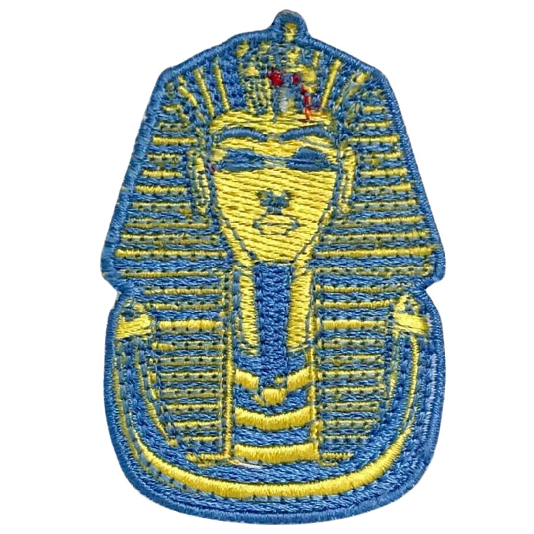 King Tut Tutankhamun Iron Sew on Embroidered Patch - Etsy
