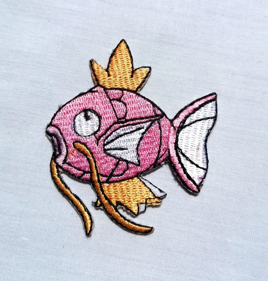Magikarp Pokemon Character Badge Clothing Jacket Shirt Iron on - Etsy