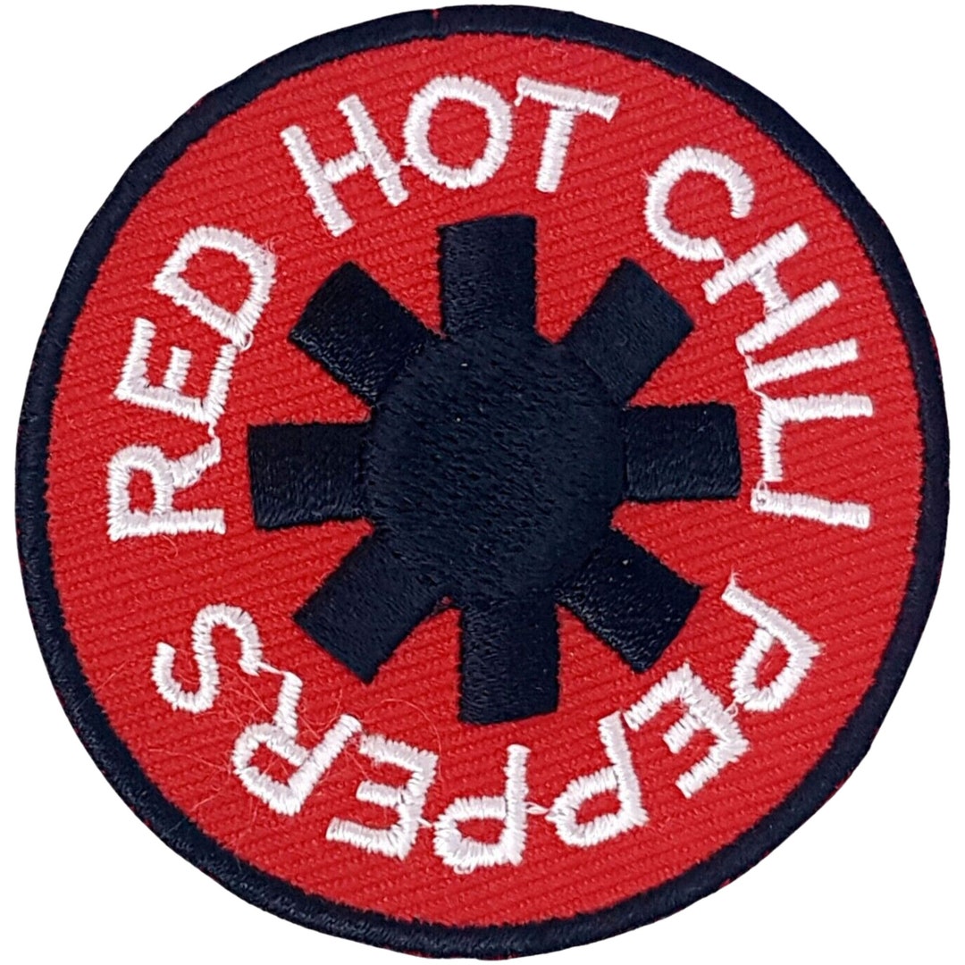 Red Hot Chili Peppers Iron on Sew on Embroidered Patch Emo Goth Punk ...