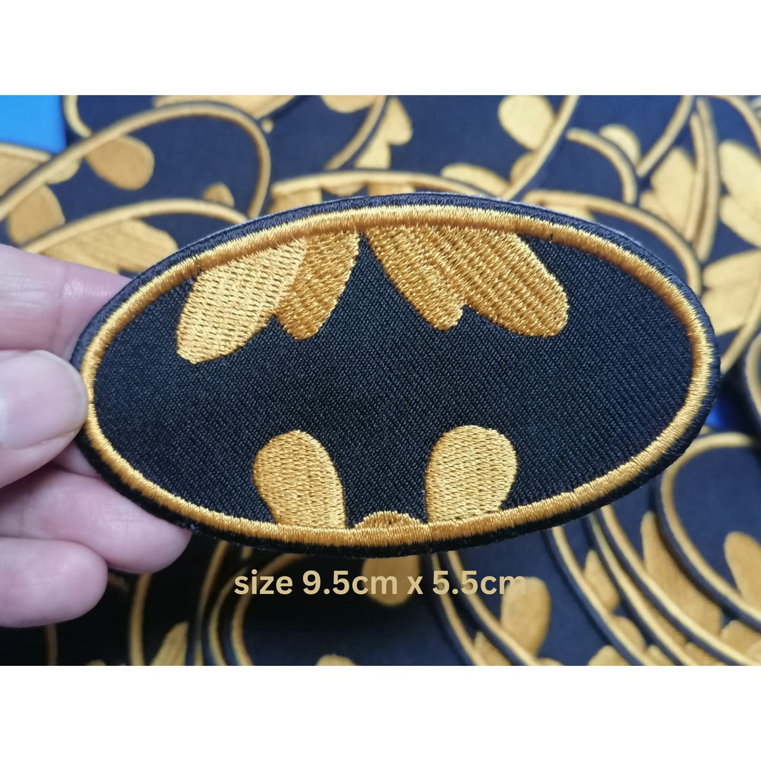 Batman Movie Cartoon DC Comics Badge Embroidered Iron Sew on Patch - Etsy