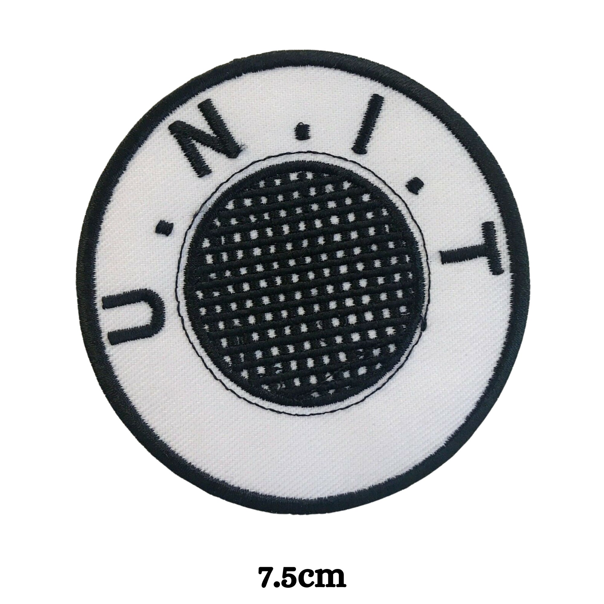 Doctor Who Classic Unit Logo Iron on Sew on Embroidered Patch - Etsy