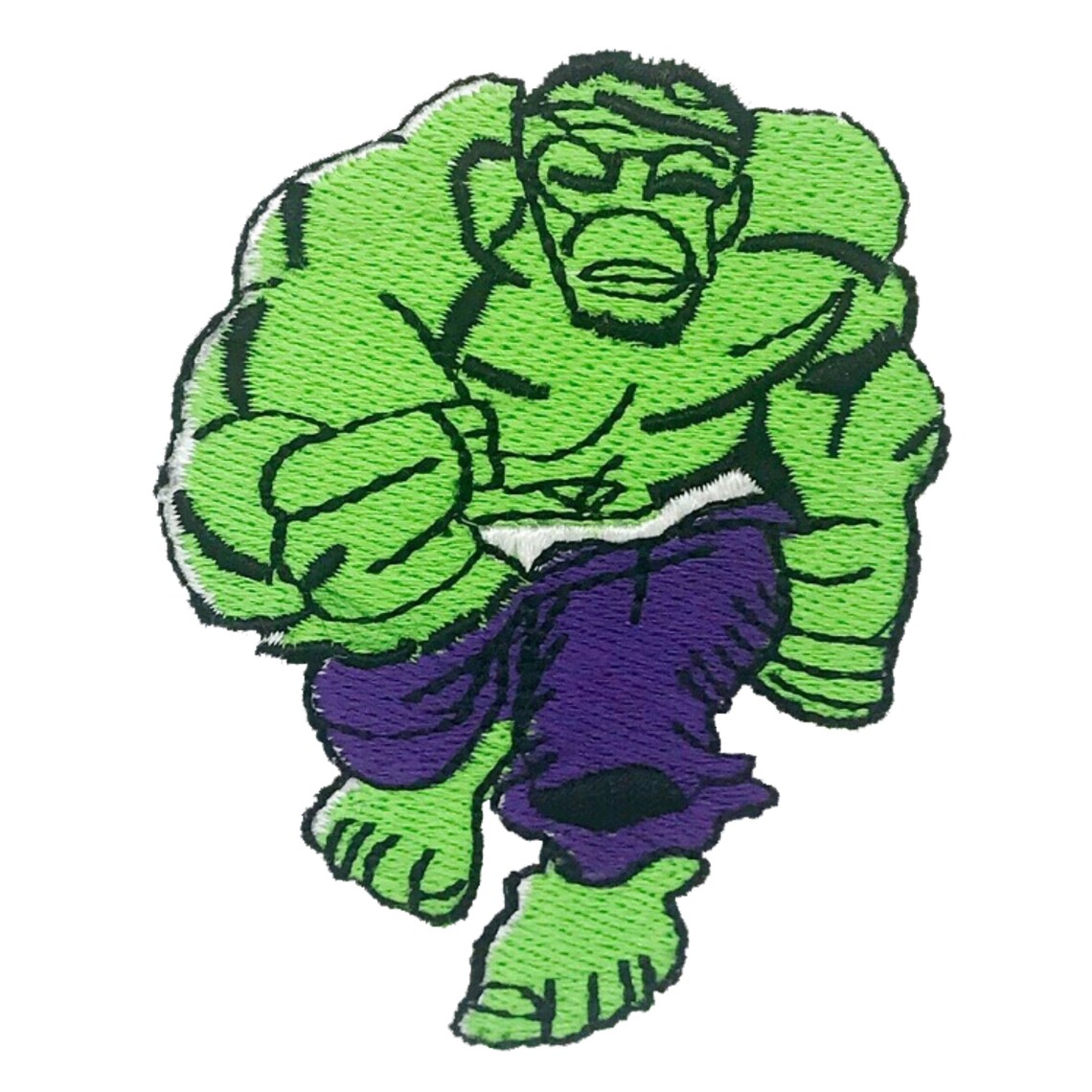 Incredible Superhero Hulk Running Die Cut Iron on Sew on - Etsy
