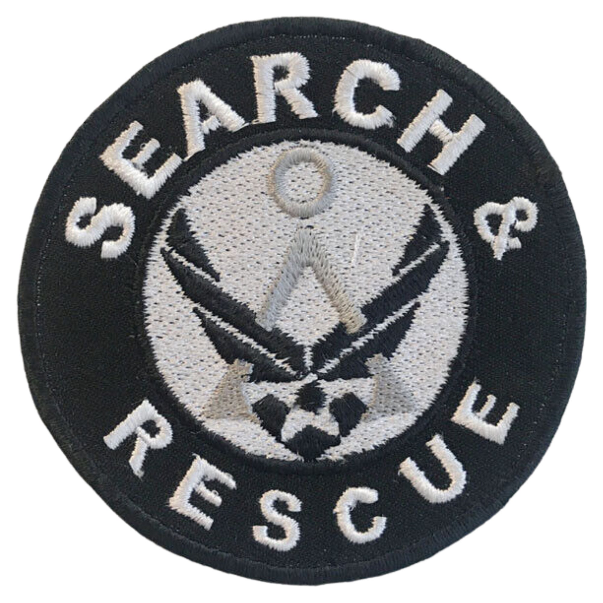 Search and Rescue Badge Iron on Sew on Embroidered Patch Applique - Etsy