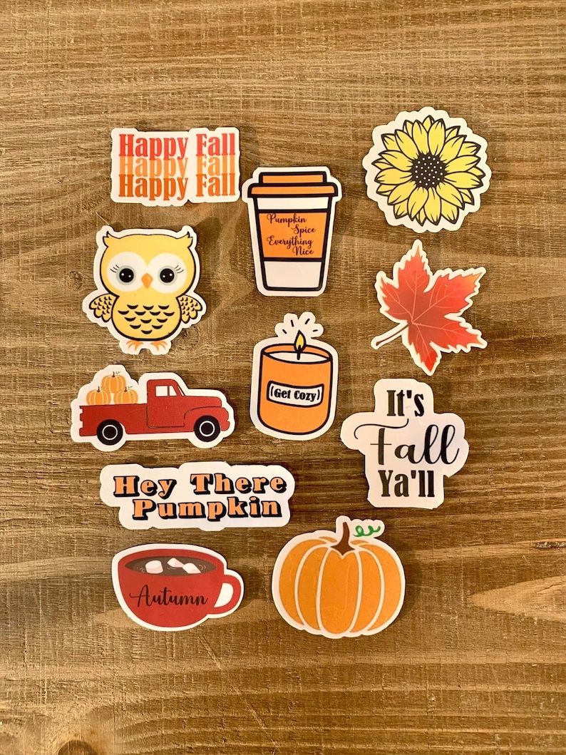 Herbst Sticker Bullet Journal Herbst Sticker Pack - Etsy.de
