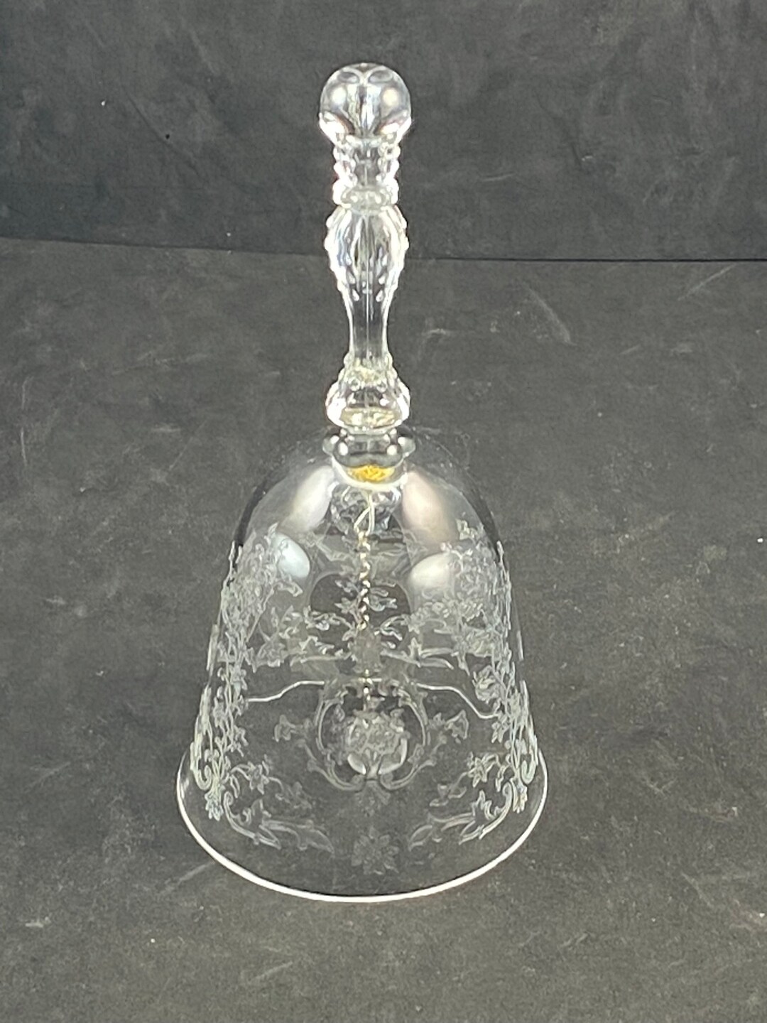 Fostoria, Navarre No. 327, Table Bell, Made by Fostoria Glass Co., 1936 ...