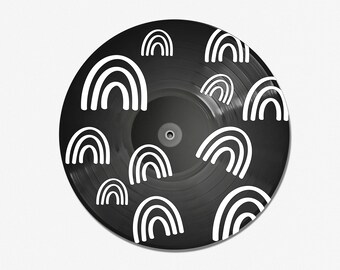 Vinyl Record Line Art - Etsy