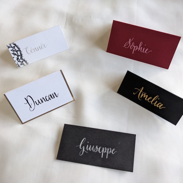 Flat Place Cards - Etsy UK
