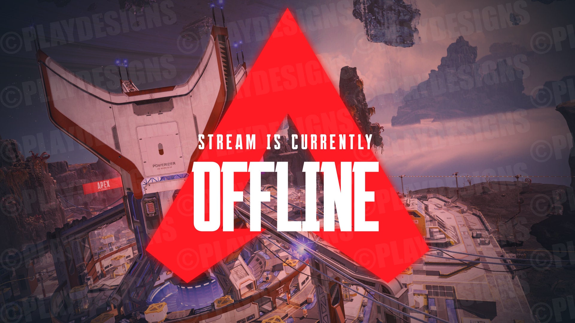 Animated Apex Legends Twitch Screens Overlay Starting, Be Right Back ...