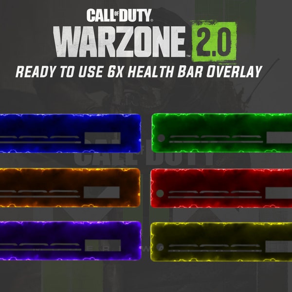 Call of Duty Health Bar - Etsy Canada