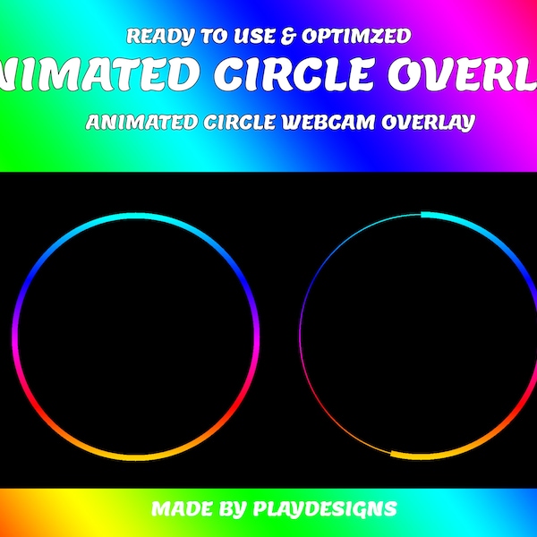 Animated Circle Frame - Etsy