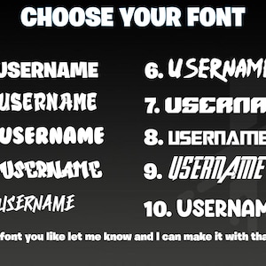 Custom Animated Name Overlay | OBS, Streamlabs, Twitch, Youtube, Tiktok ...